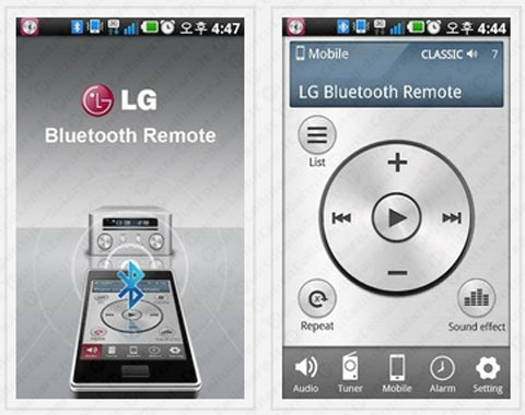 Con la LG Bluetooth Remote App lo smartphone controlla gli impianti ...