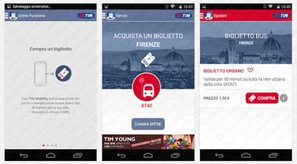 Tim Mobility per acquistare il biglietto del bus con lo smartphone ...