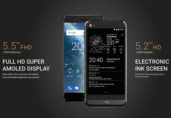 Yota 3+ - confermato il lancio del nuovo smartphone con schermo e-ink ...